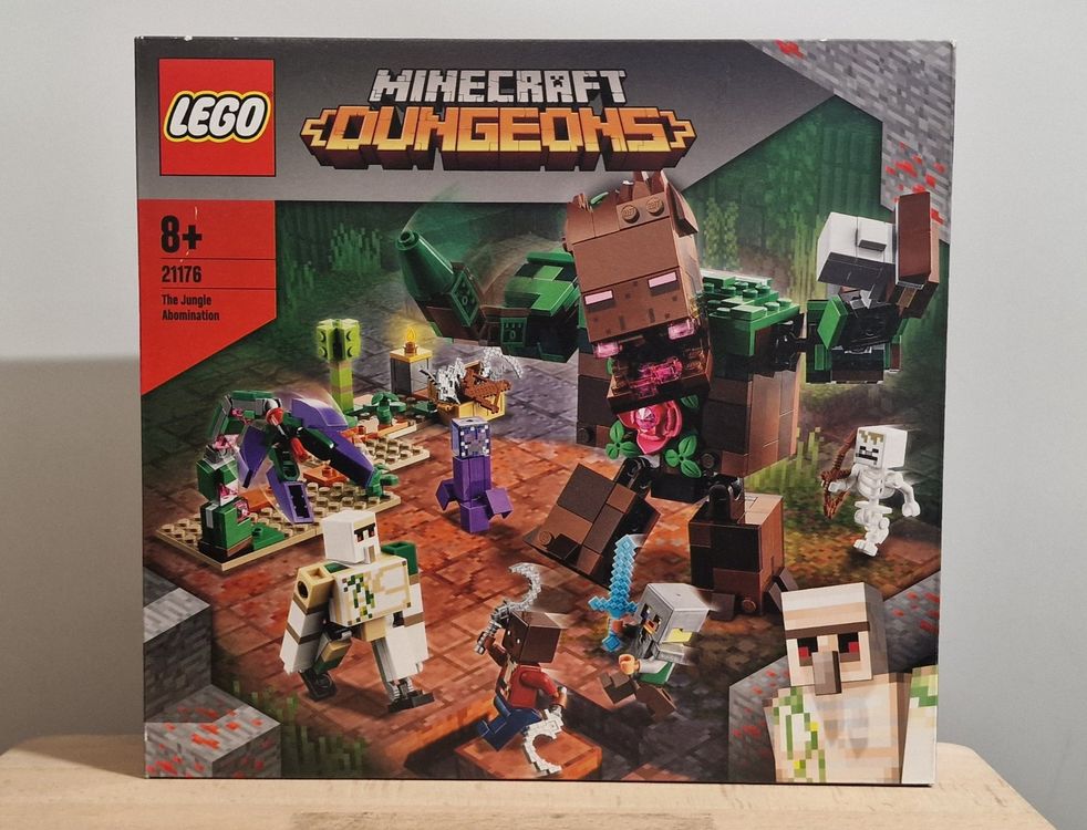 Lego 21176 Minecraft Dungeons The Jungle Abdomination (Neu und ...