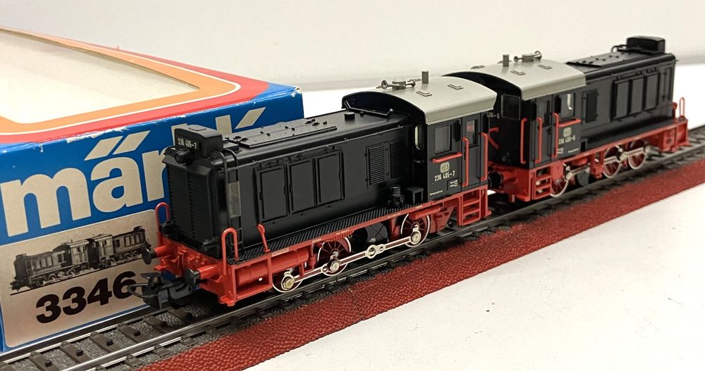 märklin 3346: schöne Diesel Doppellok BR 236 DB ElekU (Neu (gemäss ...