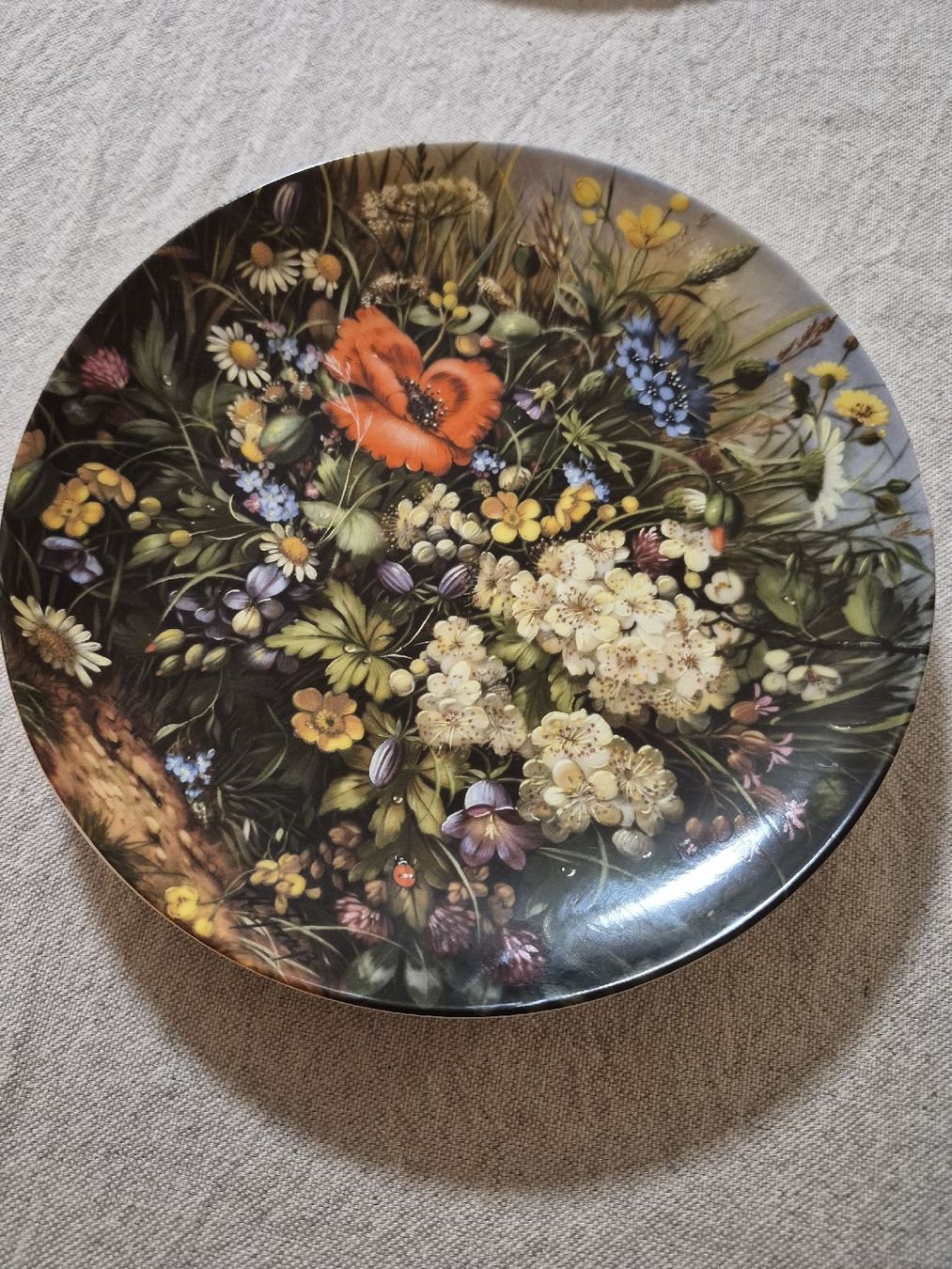 Fürstenberg Porzellanteller "Am Wegesrand" von Hans Gross 19 (Gebraucht) in Frauenfeld für CHF 8 ...