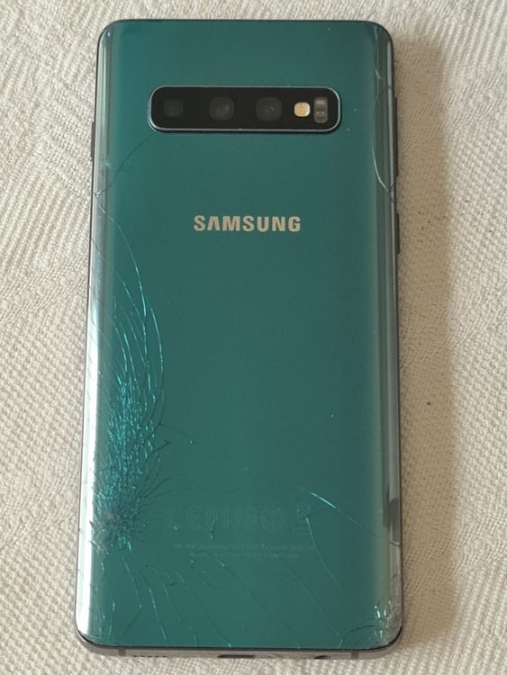 Samsung Galaxy s10 Prism Green 128gb SM-G973 dual sim (Gebraucht) in ...