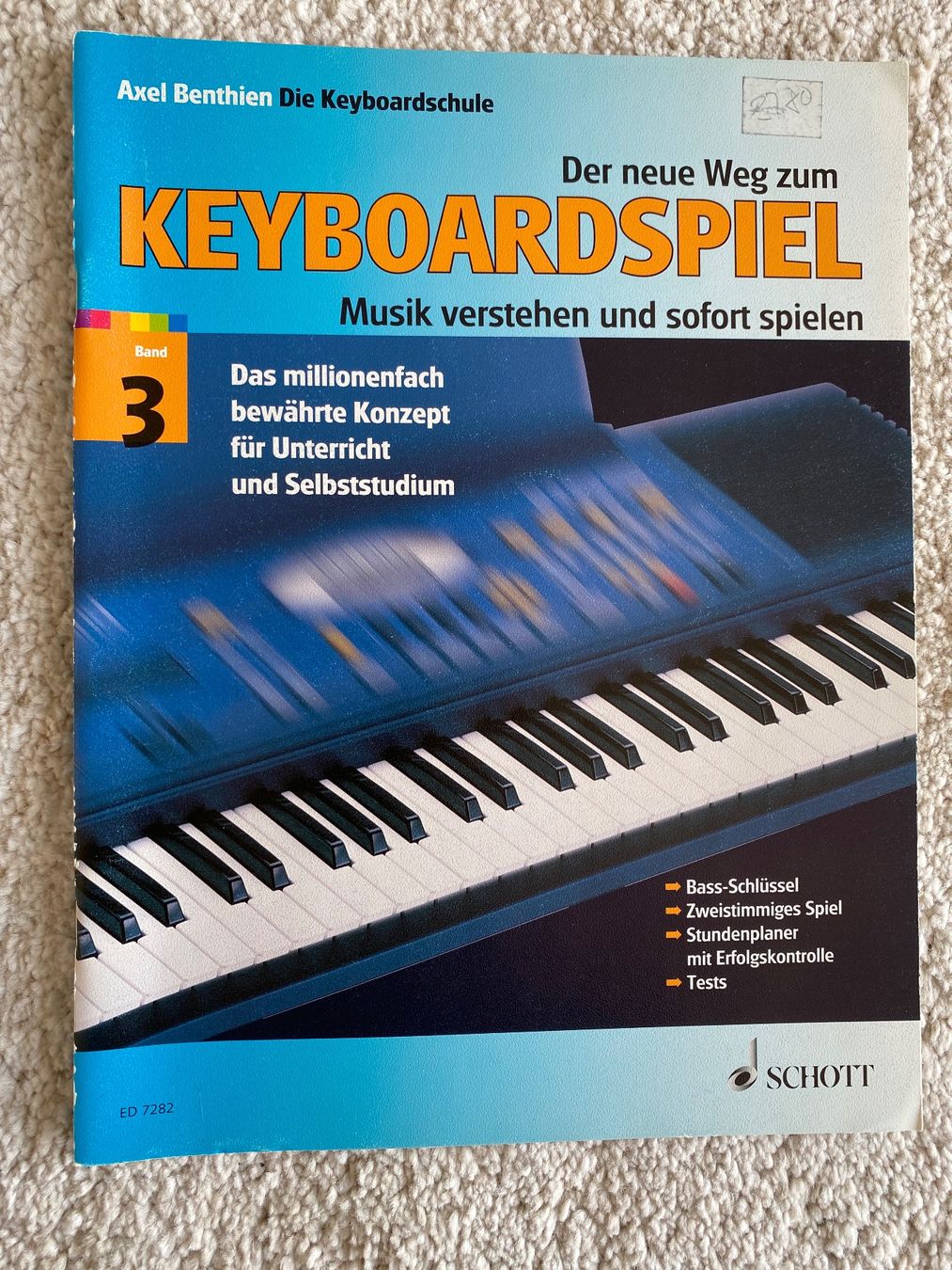 Der neue Weg zum Keyboardspiel Band 2 + 3 Axel Benthien (Gebraucht) in ...