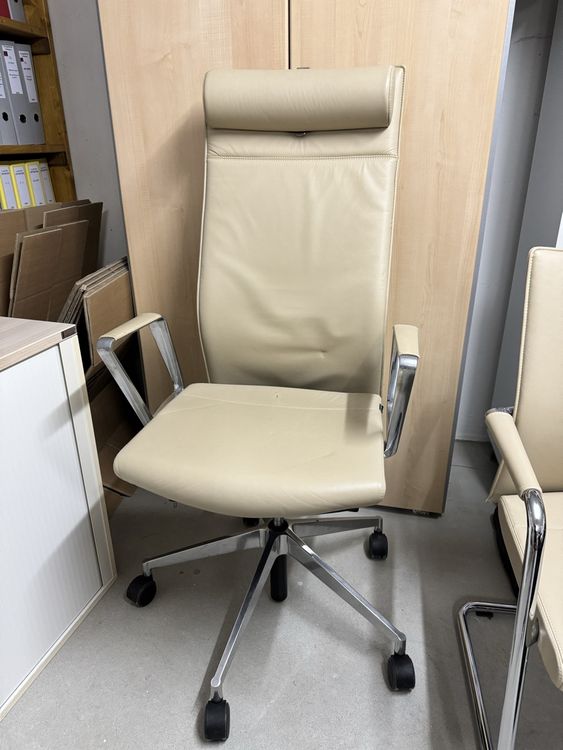 Bürostuhl Leder (Gebraucht) in Suhr für CHF 270 – nur Abholung auf Ricardo kaufen