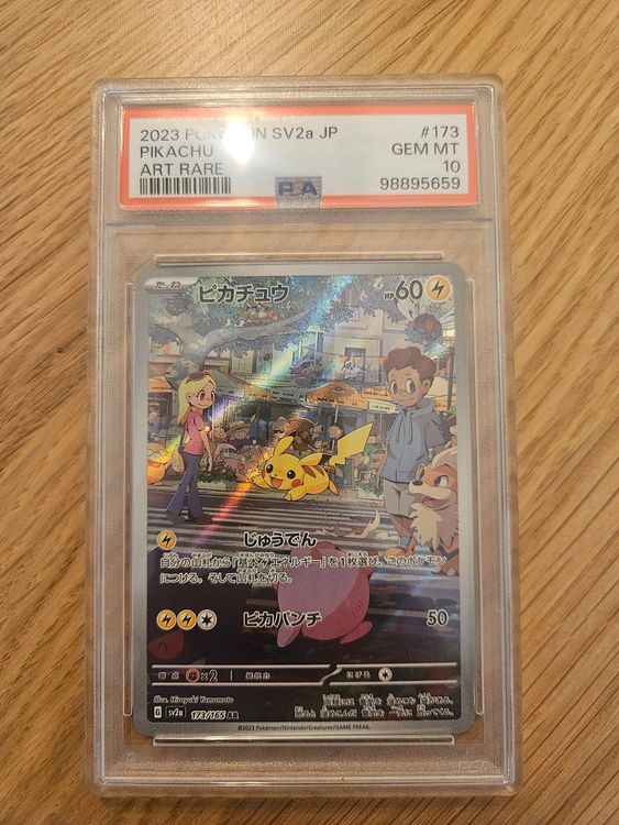Pikachu Pokemon 151 PSA 10 | Kaufen auf Ricardo