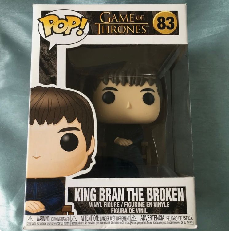 Funko Pop #83 King Bran The Broken - Game Of Thrones (Neu und ...