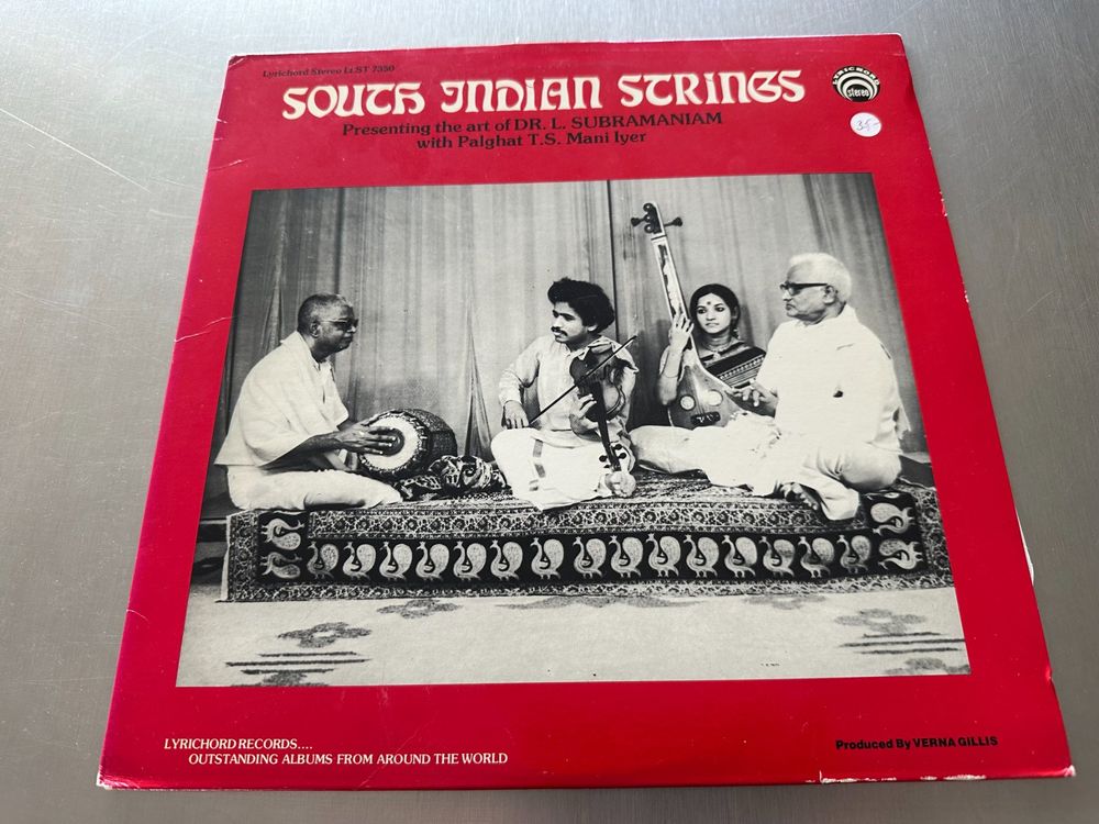 L.SUBRAMANIAM LP SOUTH INDIAN STRINGS (Gebraucht) in Sion für CHF 20 – mit Lieferung auf Ricardo ...