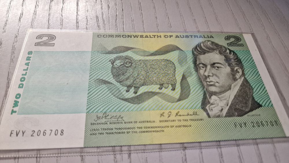 Australische 2 Dollar Banknote - Seltenes Sammlerstück! (Neu (gemäss ...