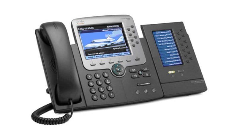 Cisco VOIP phone 7975 color + exp module 7916 (Gebraucht) in Sion für ...