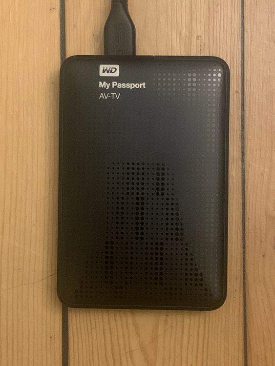 WESTERN DIGITAL MY PASSPORT AV-TV 1TB USB3 (Gebraucht) in Basel für CHF 24 – mit Lieferung auf ...