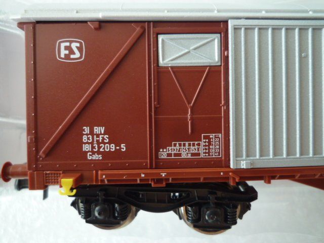 NEU - ROCO 76496 Gedeckter Wagen FS Typ Gabs - Wagon couvert (Neu und ...