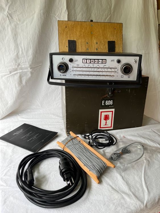 Seltener Transistor-Empfänger E-606, Jahrgang 1966 (Gebraucht) in ...