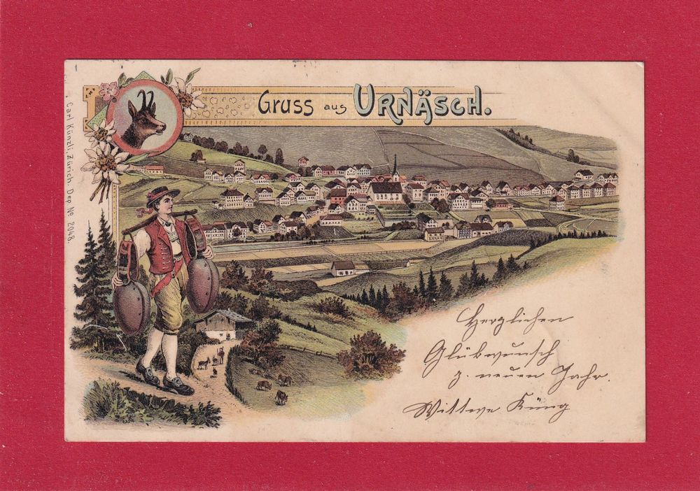 Gruss aus Urnäsch - 1899 | Kaufen auf Ricardo