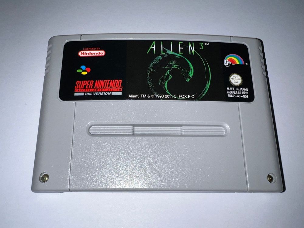 Super Nintendo (SNES) Spiel - Alien 3 (Gebraucht) in Zürich für CHF 5 ...