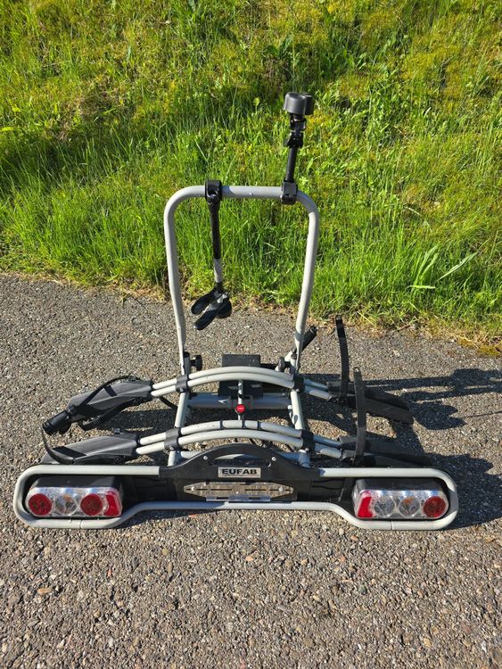 Fahrradträger EUFAB "HARRY" für Anhängerkupplung, abklappbar (Gebraucht ...