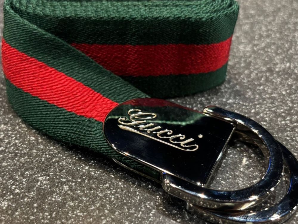 Gucci - Gürtel - NEU - Red and Green Web Belt - NUOVA! (Neu (gemäss ...