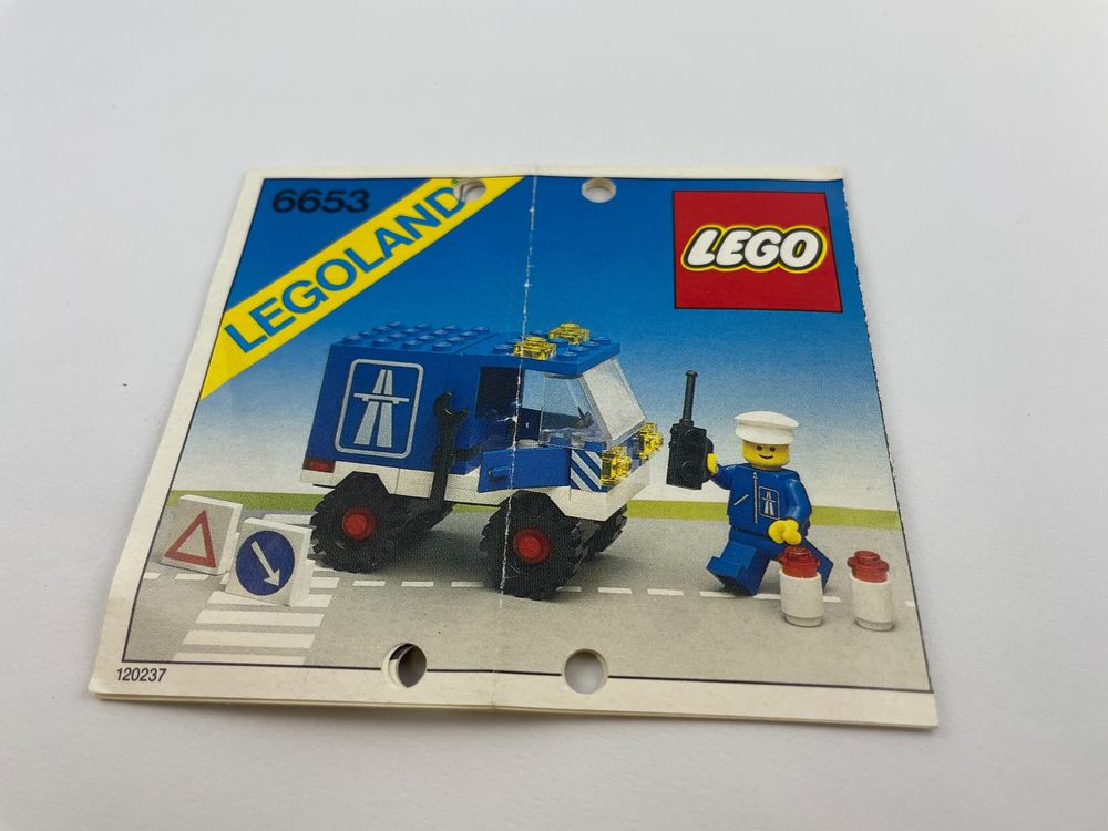 Lego Highway Emergency Van Anleitung 653 | Kaufen auf Ricardo