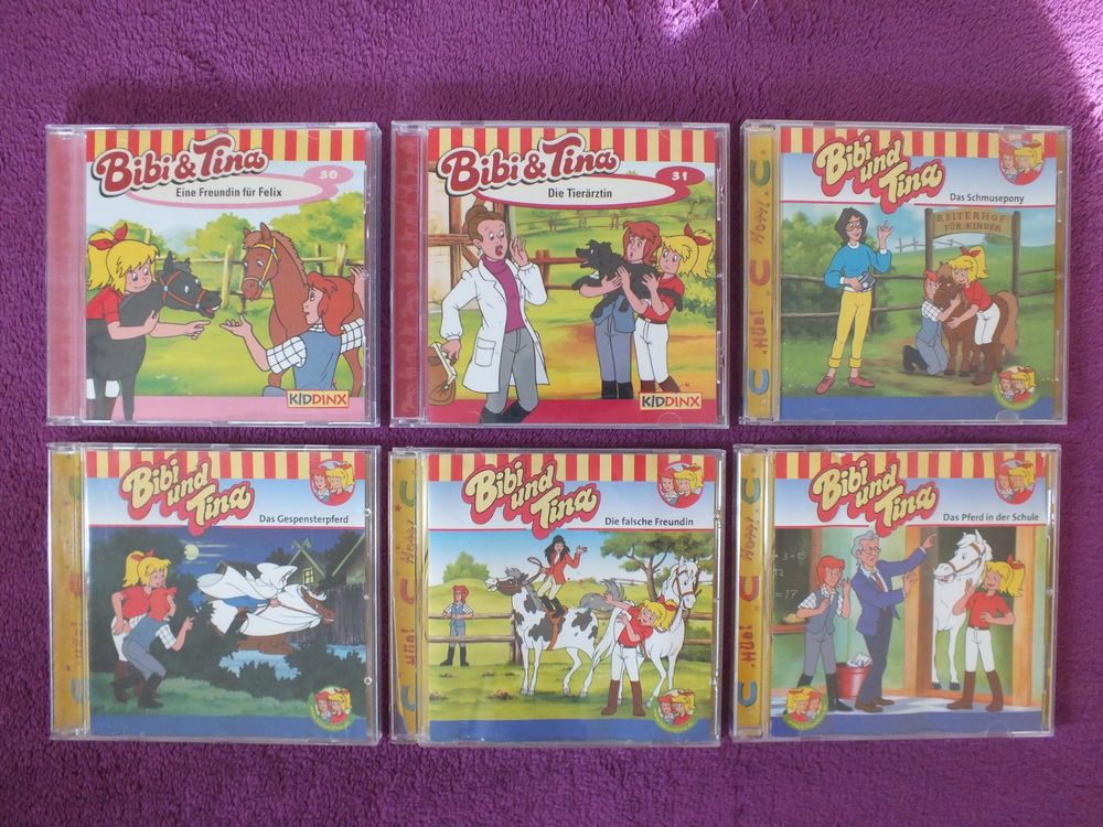 6 - Bibi & Tina - Hörspiel - CD´s (Gebraucht) in Müllheim Dorf für CHF ...