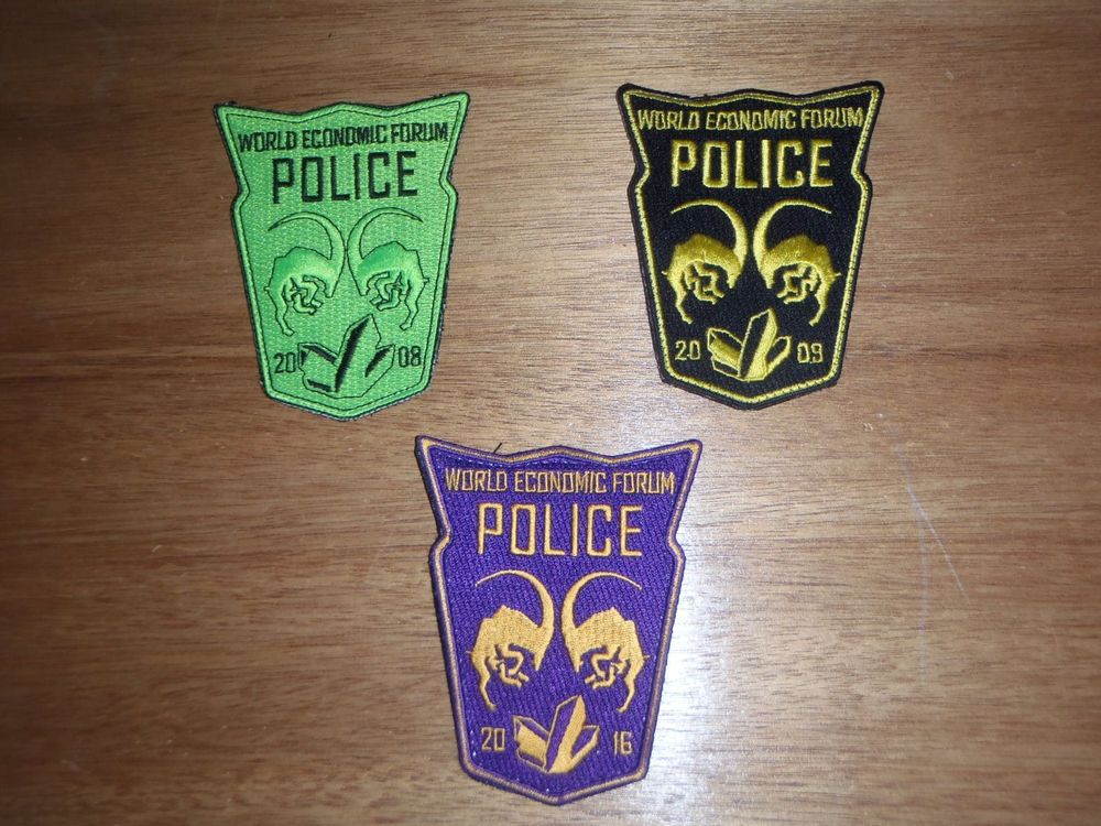 WEF Polizei Patches (Neu (gemäss Beschreibung)) in Maladers für CHF 68 ...