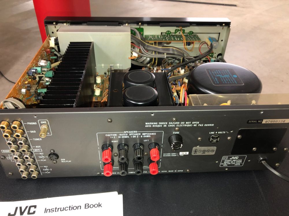 JVC A-X900 Dynamic Super-A Stereo Vollverstärker Kraftpaket (Usato) a ...