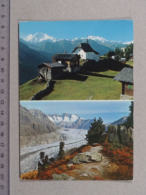 Bettmeralp, 1973, Grosser Aletschgletscher (Gebraucht) in Lenzburg für CHF 2 – mit Lieferung auf ...