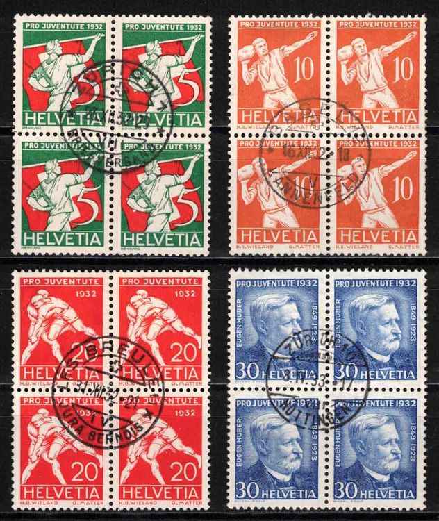 Pro Juventute 1932 Serie im 4er-Block ʘ (Neu (gemäss Beschreibung)) in Nuglar für CHF 26 – mit ...