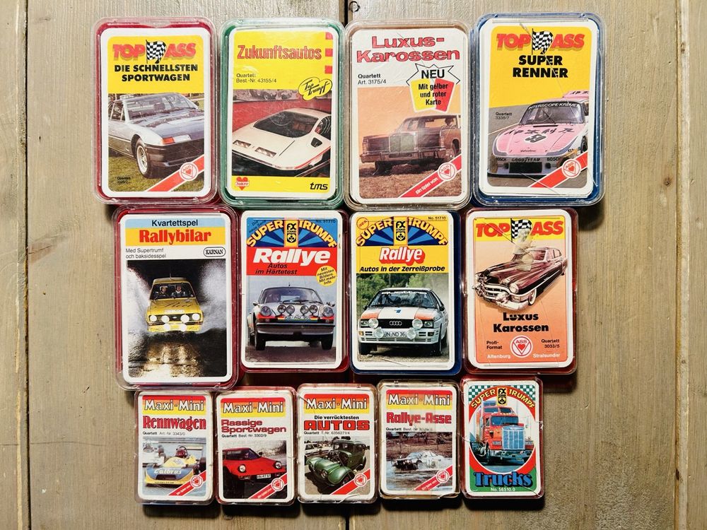Vintage Car Card Games Collection | Kaufen auf Ricardo