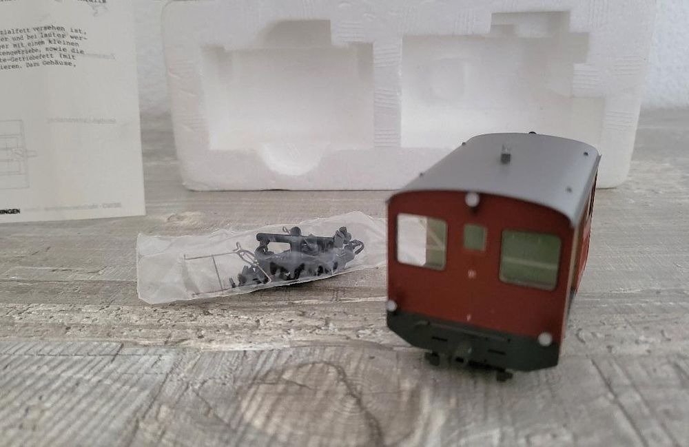 Bemo RhB H0m Traktor Tm 2/2 Nr. 91 neu Nr. 1274 in OVP (Neu (gemäss Beschreibung)) in Dielsdorf ...