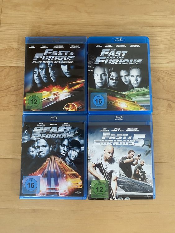 4x DVD Fast and the Furious (Gebraucht) in Koppigen für CHF 5 – mit Lieferung auf Ricardo kaufen