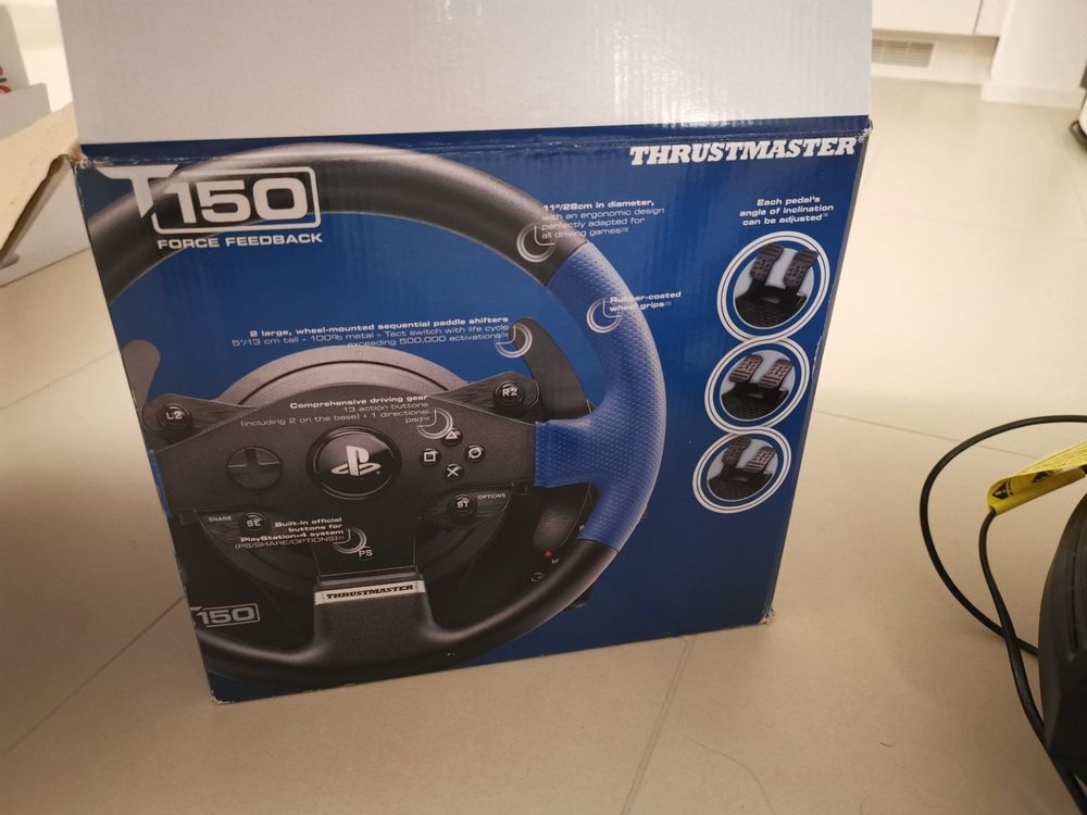 Thrustmaster t150 Force Feedback (Gebraucht) in für CHF 94 – mit Lieferung auf Ricardo kaufen