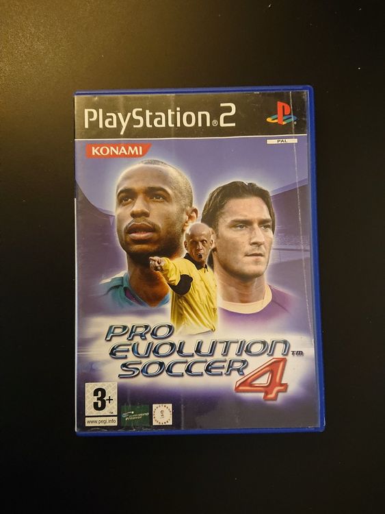 Playstation 2 PS2 - Pro Evolution Soccer 4 - Deutsch - OVP (Gebraucht ...