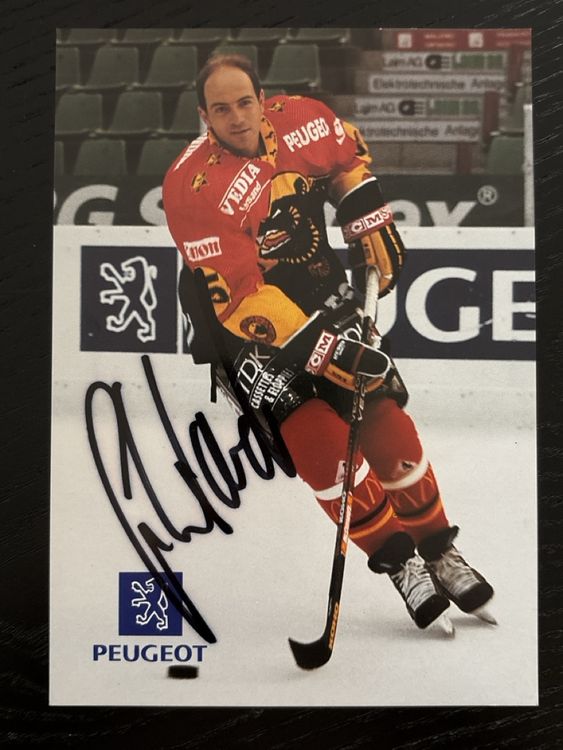Gil Montandon SC Bern Autogrammkarte - Top Zustand! (Gebraucht) in ...