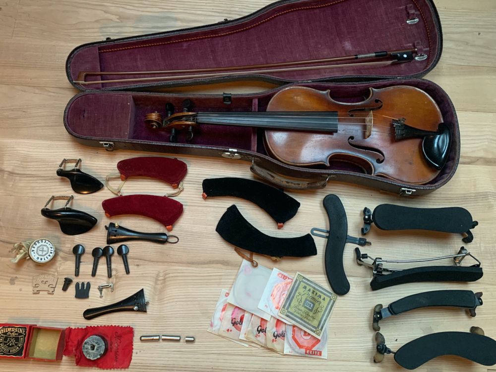Antike Meister Violine 1850 Geige Hopf Klingenthal Original (Gebraucht ...