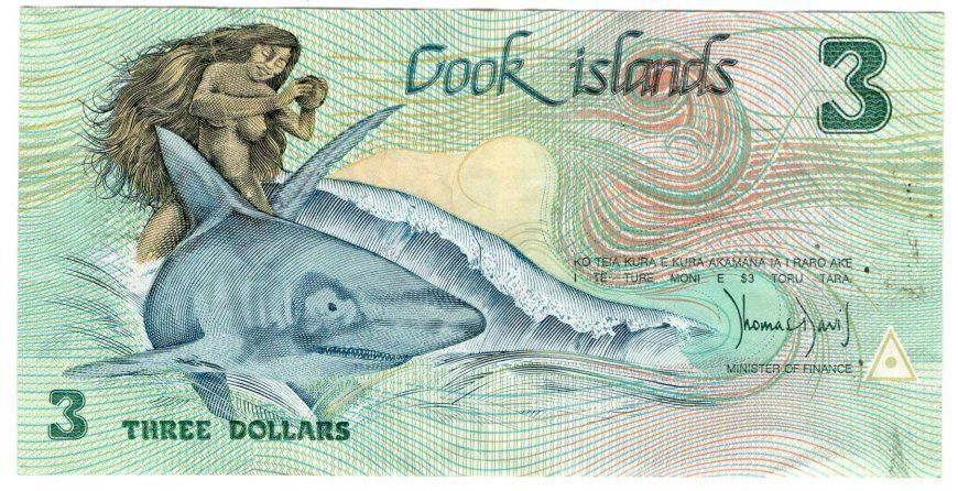 Banknote COOK ISLAND THREE DOLLARS | Kaufen auf Ricardo
