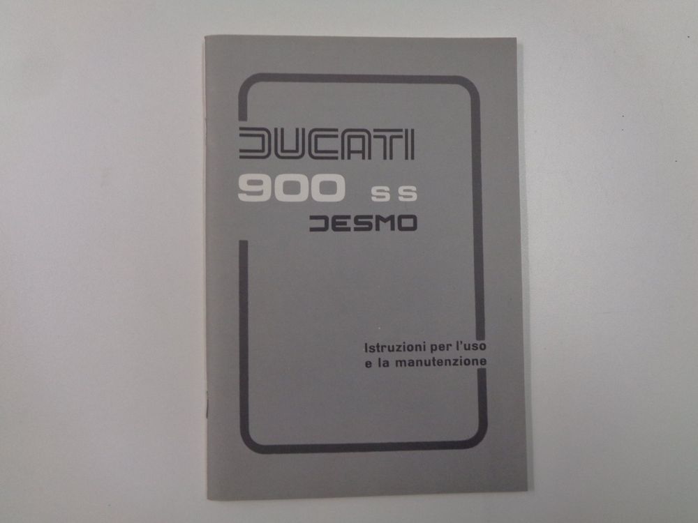 DUCATI 900SS Desmo Betriebsanleitung (Neu (gemäss Beschreibung)) in Bäretswil für CHF 18 – mit ...