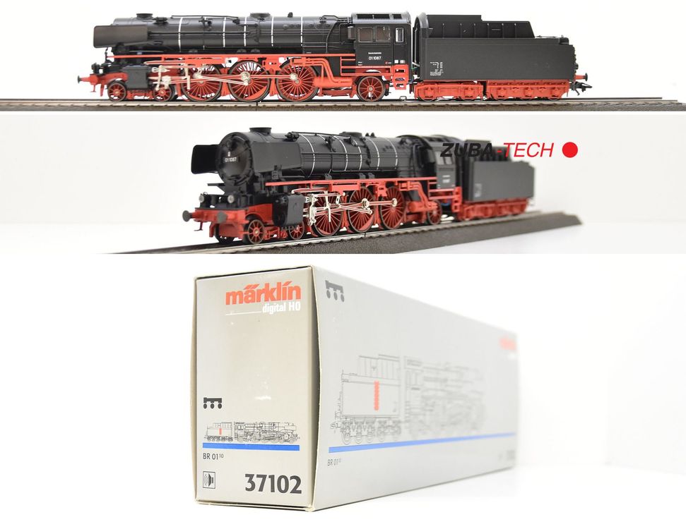Märklin 37102 Dampflok BR 01.10 DB H0 WS Digital mit OVP (Gebraucht) in ...