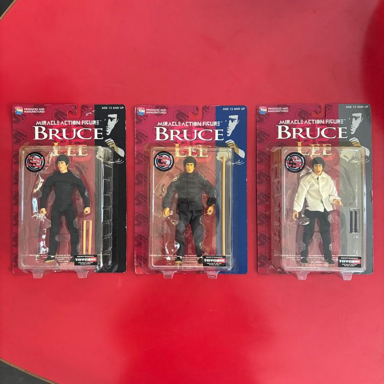 3x Bruce Lee Miracle Action Figure 7" Medicom / 1999 (Gebraucht) in ...