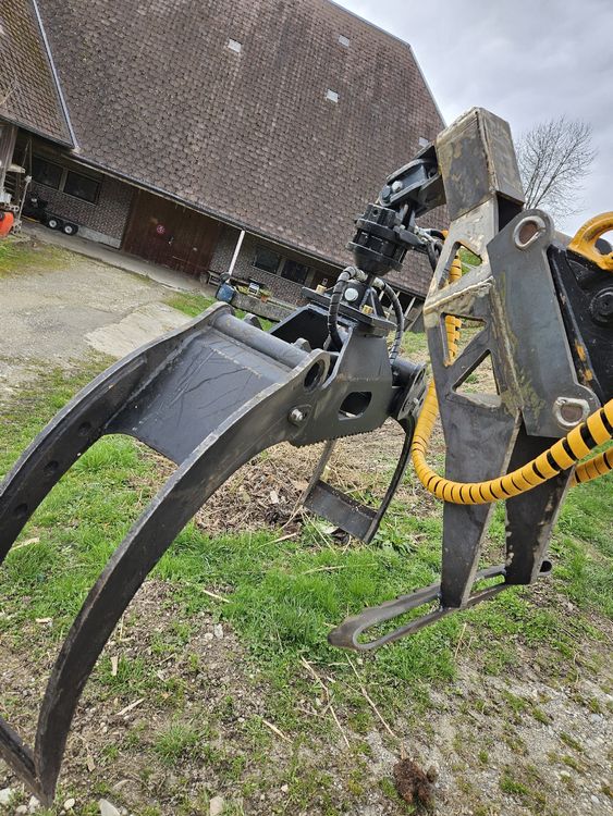 Holzgreifer mit Galgen für Bagger SW03/MS03 Lehnhoff (Gebraucht) in ...