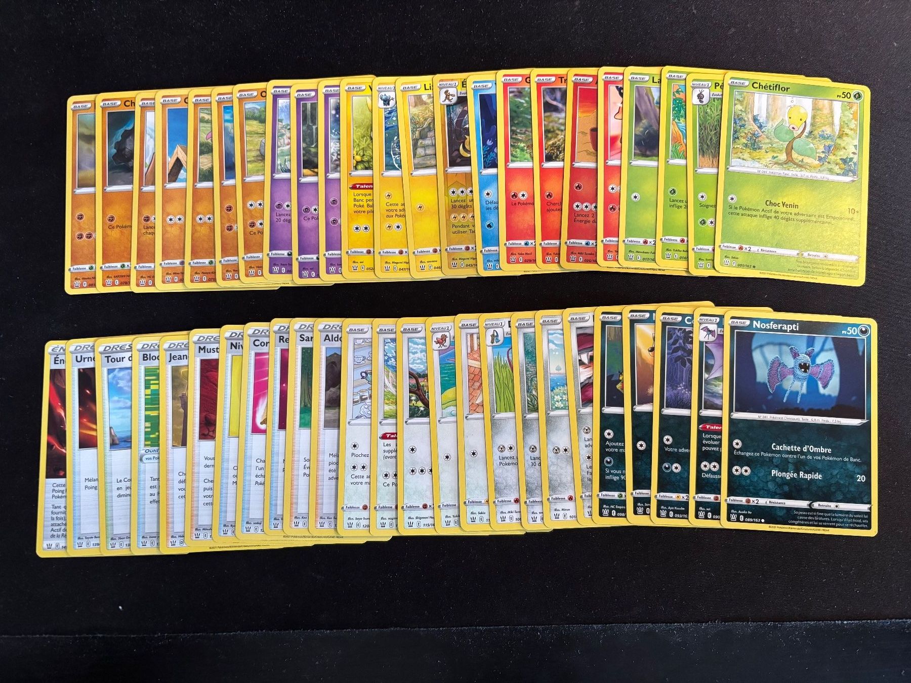 Pokemon - Lot x48 Styles de combat FR - Sans doubles (D'occasion) à ...