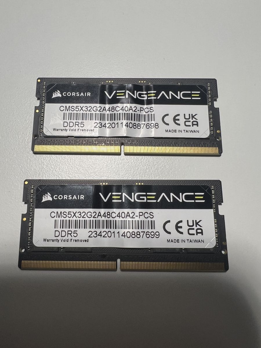 Corsair Vengeance 32x2 64gb ddr5 ram for laptop (Gebraucht) in Wallbach ...