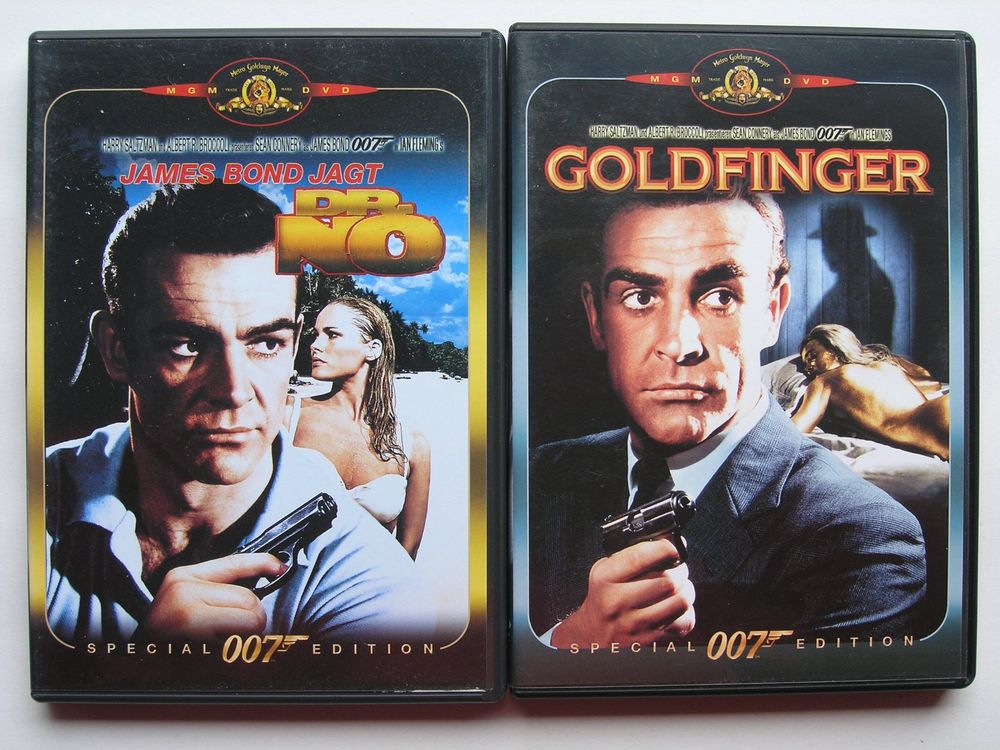 2 DVD Set JAMES BOND 007 SEAN CONNERY | Kaufen auf Ricardo