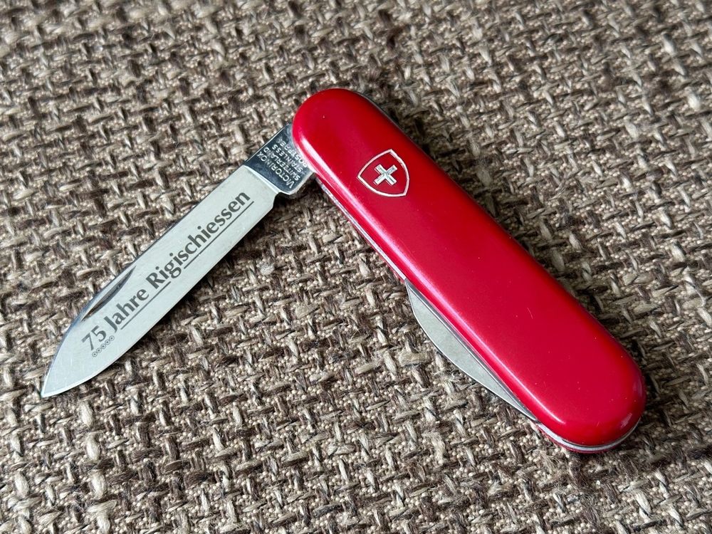 Schönes altes Sackmesser VICTORINOX „75 Jahre Rigischiessen" | Kaufen ...