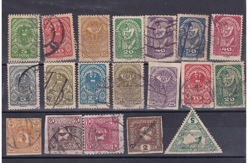 Lot Autriche - timbres anciens A | Kaufen auf Ricardo