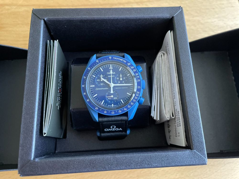 Swatch Bioceramic Moonswatch Mission to Neptune (Gebraucht) in Laupen ...