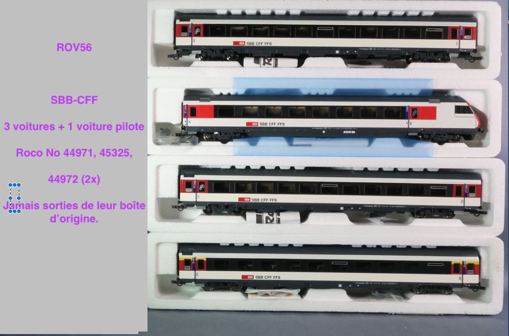 ROV56 SBB-CFF Roco No 44971 + 44972 (2 x) + 45325 | Kaufen auf Ricardo