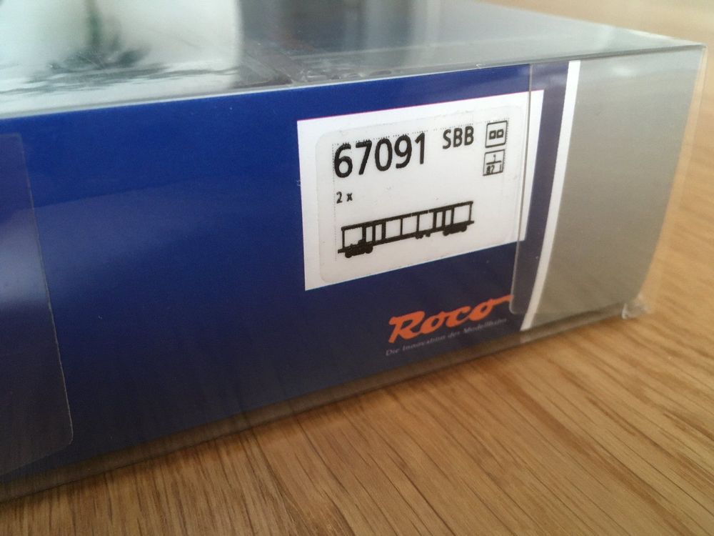 Roco 67091 SBB Eaos Offener Güterwagen-Set | Kaufen auf Ricardo