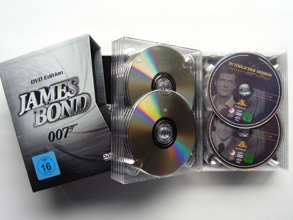 James Bond 007 Ultimate Edition 22 DVDs (Gebraucht) in Zuzwil SG für CHF 56 – mit Lieferung auf ...