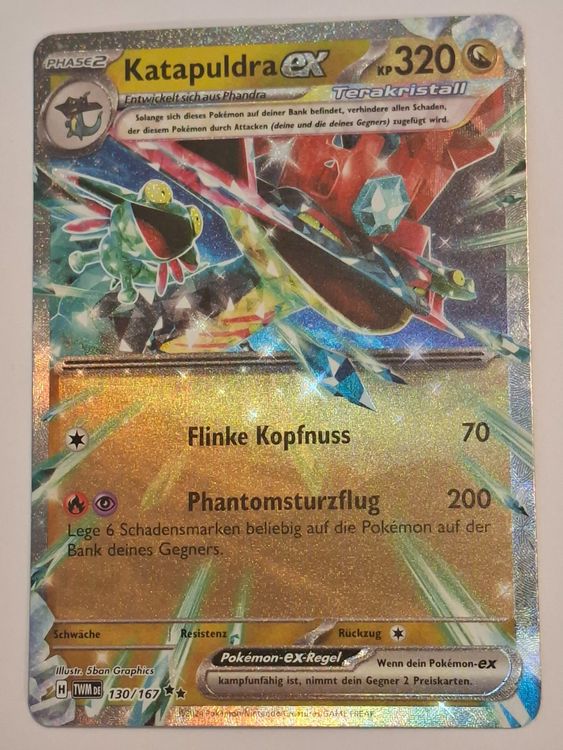 Katapuldra ex Holo Karte 130/167 DE 2024 (Neu (gemäss Beschreibung)) in ...