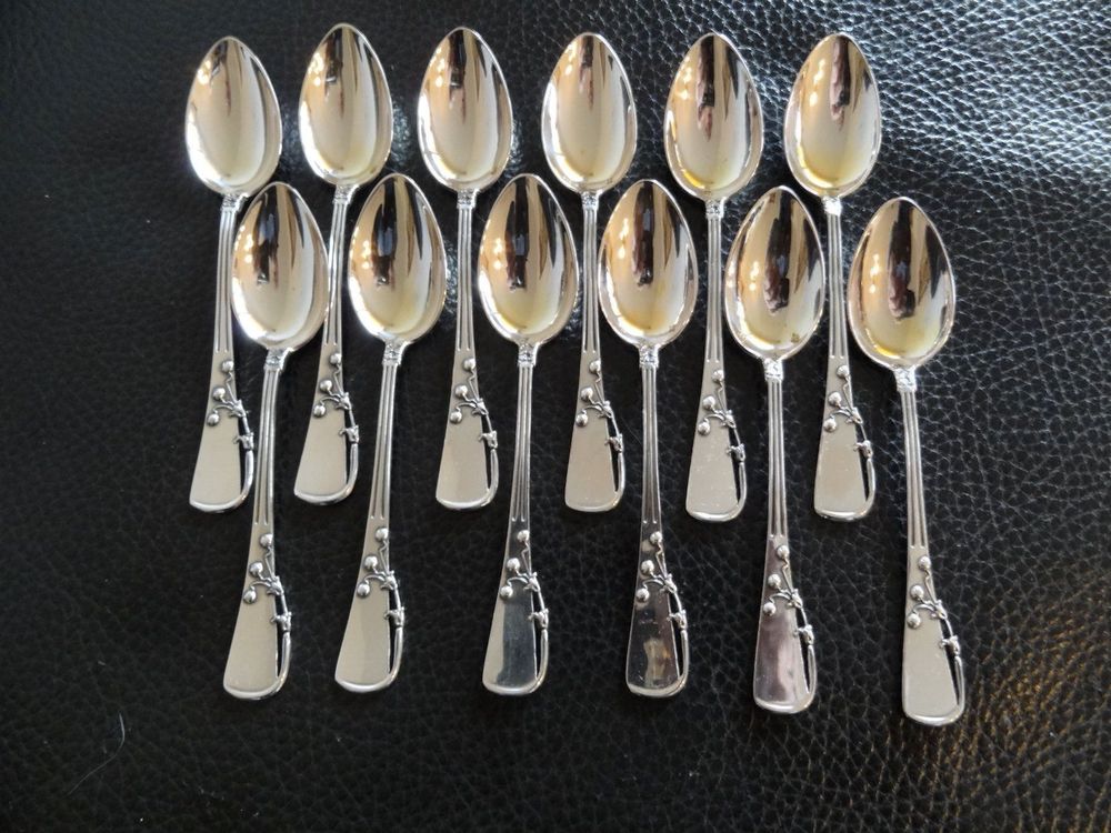 12 X CUILLERES A CAFE JEZLER EN ARG.800 | Kaufen auf Ricardo