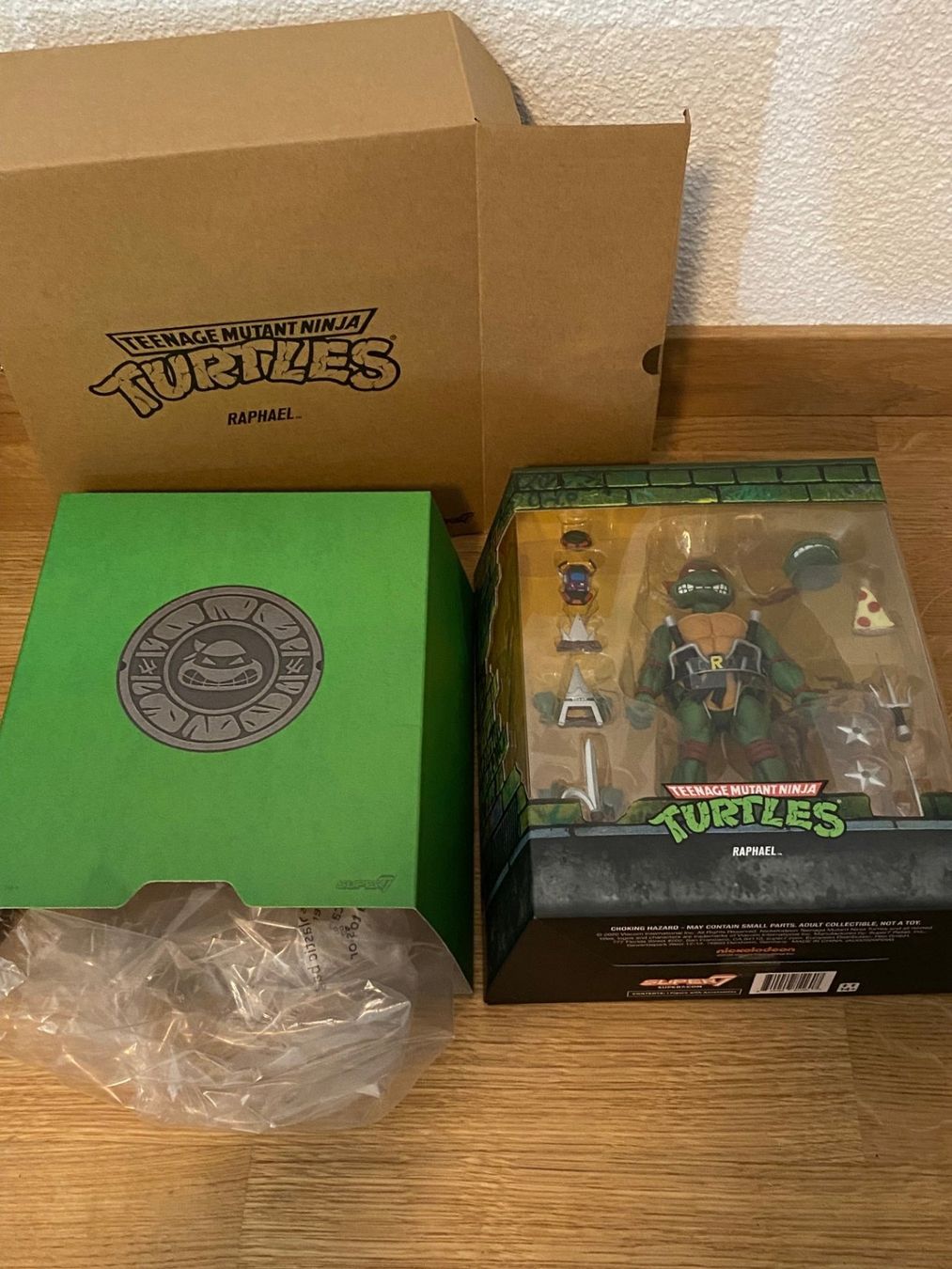 Super 7 Teenage Mutant Ninja Turtles komplette Wave 1 (Neu und ...