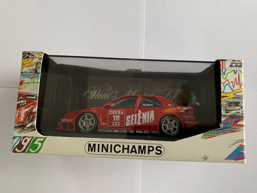 Minichamps 1:43 DTM 95 Alfa Romeo 155 V6 TI Presentation | Kaufen auf ...