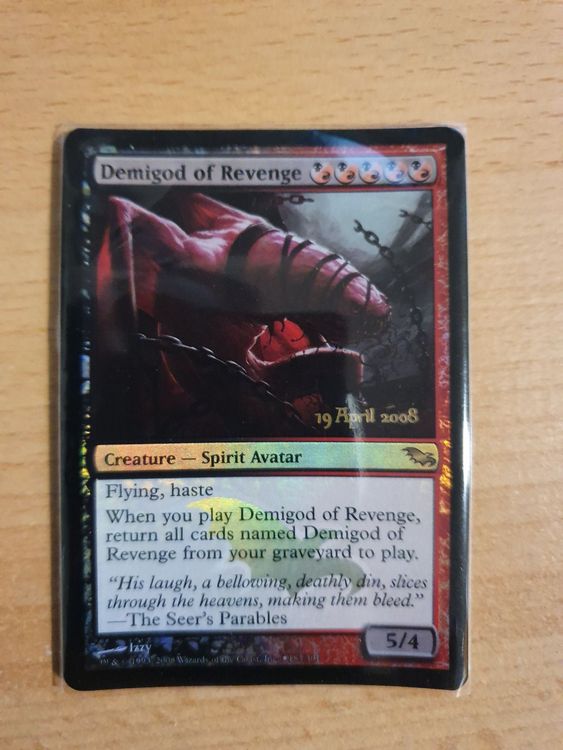 Magic, Previewkarte Demigod of Revenge | Kaufen auf Ricardo